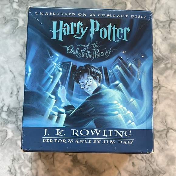 Other | Unabridged On Compact Discs Harry Potter And The Order Of The ...